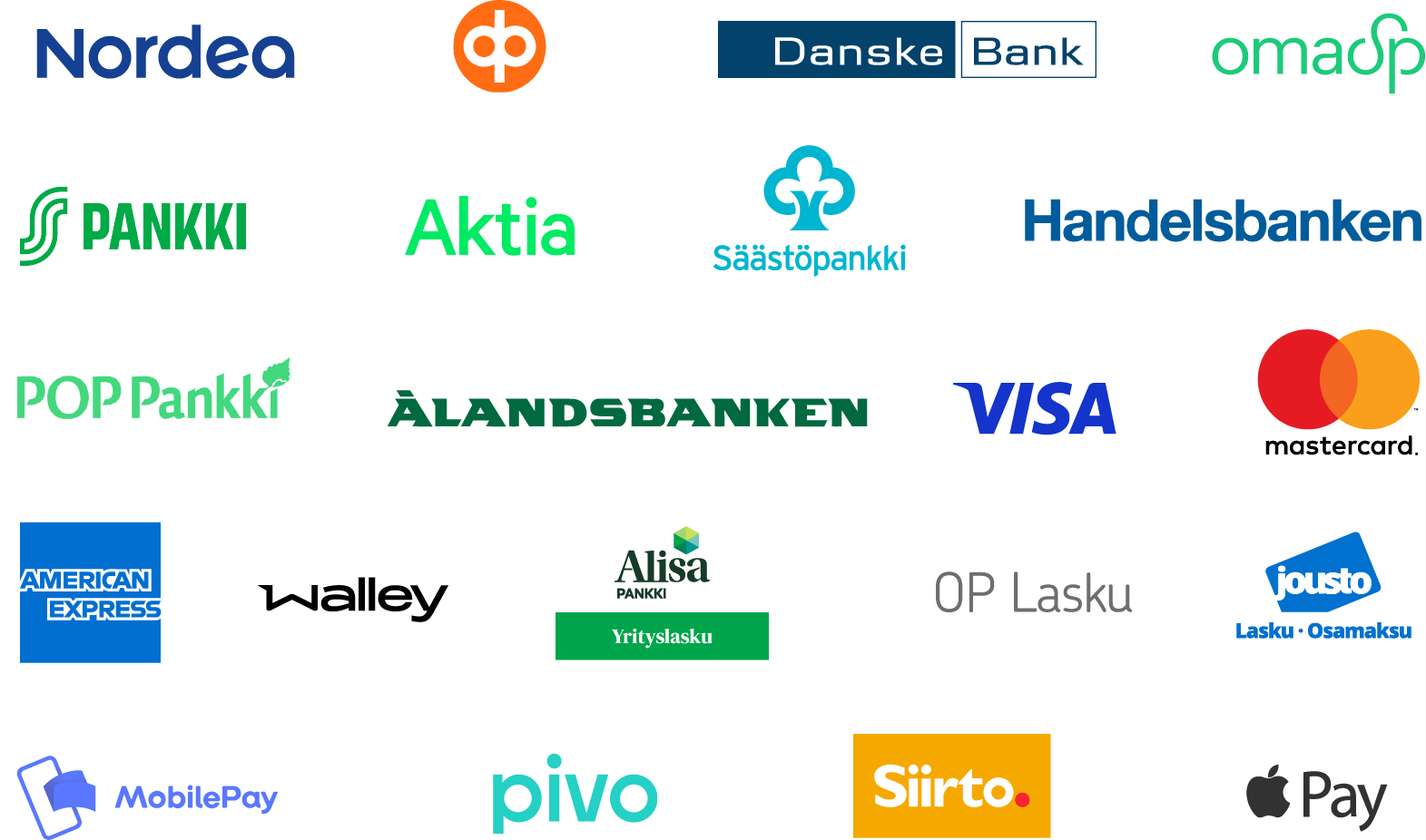 Logot ja bannerit | Paytrail
