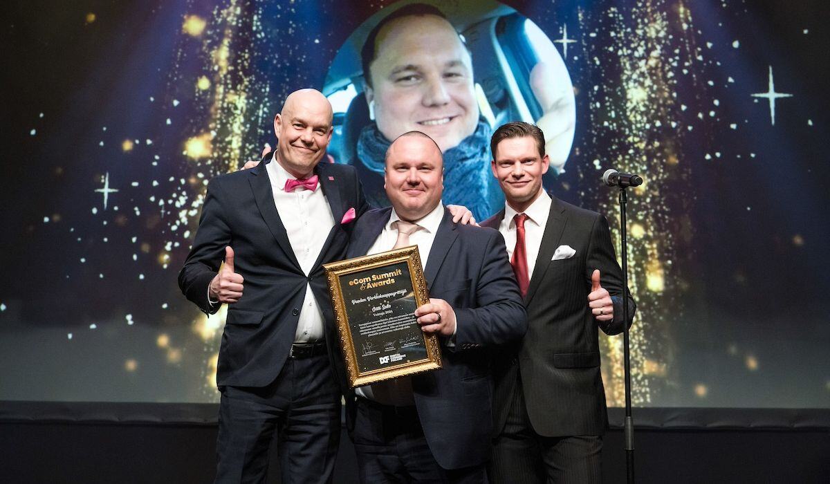 Vuoden verkkokauppayrittäjä Ossi Salo: ”On tärkeää jakaa tietoa muille”